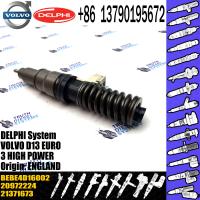 China Engine 4 pins Diesel Fuel Injector 20584346 85000498 BEBE4D08002 BEBE4D16002 For VOL Truck D13 for sale