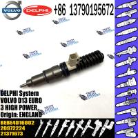 China Engine 4 pins Diesel Fuel Injector 20584346 85000498 BEBE4D08002 BEBE4D16002 For VOL Truck D13 for sale