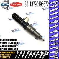 China Engine 4 pins Diesel Fuel Injector 20584346 85000498 BEBE4D08002 BEBE4D16002 For VOL Truck D13 for sale