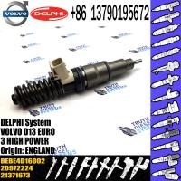 China Engine 4 pins Diesel Fuel Injector 20584346 85000498 BEBE4D08002 BEBE4D16002 For VOL Truck D13 for sale