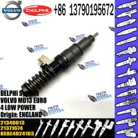 China BEBE4D24003 High quality common rail diesel fuel injector 21340613 For VOL E3 EUI MD13 for sale