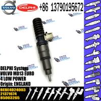 China Direct Sale Diesel Fuel Injector 20972223 21371674 BEBE4D24003 For VOL MD13 EURO 4 LOW POWER for sale