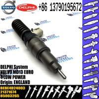 China Direct Sale Diesel Fuel Injector 20972223 21371674 BEBE4D24003 For VOL MD13 EURO 4 LOW POWER for sale