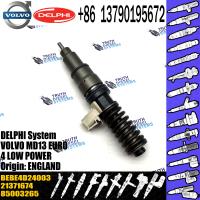 China Direct Sale Diesel Fuel Injector 20972223 21371674 BEBE4D24003 For VOL MD13 EURO 4 LOW POWER for sale