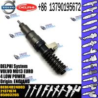 China Direct Sale Diesel Fuel Injector 20972223 21371674 BEBE4D24003 For VOL MD13 EURO 4 LOW POWER for sale