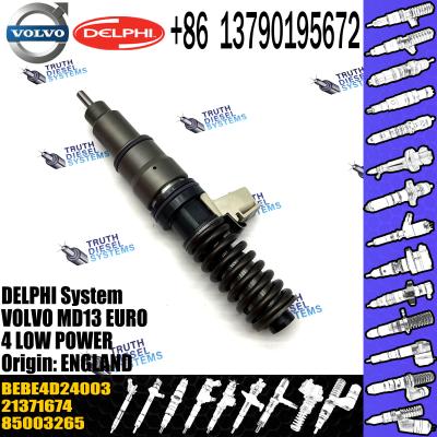 China Direct Sale Diesel Fuel Injector 20972223 21371674 BEBE4D24003 For VOL MD13 EURO 4 LOW POWER for sale