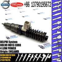 China Fuel Injector 21371675 21340614 85000872 85003266 BEBE4D24004 BEBE4D24104 E3.18 for VOL MD13 EURO 4 LOW POWER for sale