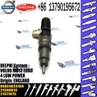 China Fuel Injector 21371675 21340614 85000872 85003266 BEBE4D24004 BEBE4D24104 E3.18 for VOL MD13 EURO 4 LOW POWER for sale