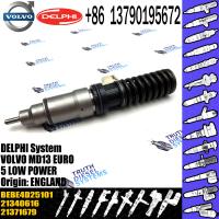 China 4 PINS fuel injector 3801469 BEBE4D25001 BEBE4D25101 for VOL MD13 EURO 5 LOW POWER for sale