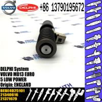 China 4 PINS fuel injector 3801469 BEBE4D25001 BEBE4D25101 for VOL MD13 EURO 5 LOW POWER for sale