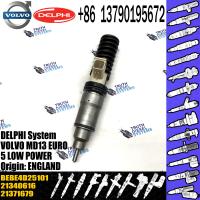 China 4 PINS fuel injector 3801469 BEBE4D25001 BEBE4D25101 for VOL MD13 EURO 5 LOW POWER for sale