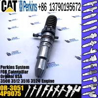 China 4P9075 Excavator Injecytor Common Rail Engine Diesel Fuel Injectors Nozzles 4P9075 3508 3512 3516 0R-3051 for sale