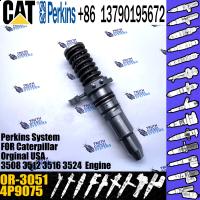 China 4P9075 Excavator Injecytor Common Rail Engine Diesel Fuel Injectors Nozzles 4P9075 3508 3512 3516 0R-3051 for sale