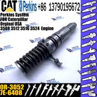 China 7E-6408 for cat 3512 3516 3508 engine excavator fuel injector 7E-6408 diesel fuel injector 0R-3052 for sale