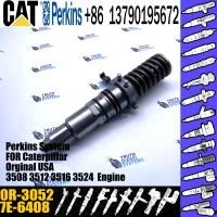 China 7E-6408 for cat 3512 3516 3508 engine excavator fuel injector 7E-6408 diesel fuel injector 0R-3052 for sale