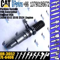 China 7E-6408 for cat 3512 3516 3508 engine excavator fuel injector 7E-6408 diesel fuel injector 0R-3052 for sale