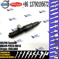 China Diesel Engine 4 PINS Fuel Injector 3889619 BEBE4D27001 BEBE4D18001 for VOL PENTA MD13 for sale