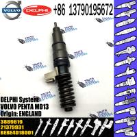 China Diesel Engine 4 PINS Fuel Injector 3889619 BEBE4D27001 BEBE4D18001 for VOL PENTA MD13 for sale