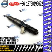 China Diesel Engine 4 PINS Fuel Injector 3889619 BEBE4D27001 BEBE4D18001 for VOL PENTA MD13 for sale