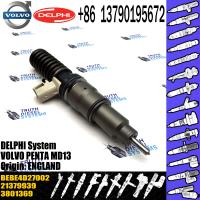 China injector common rail injector 3801369 BEBE4D18002 For VOL PENTA MD13 diesel fuel injector BEBE4D27002 for sale