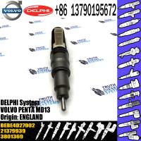 China injector common rail injector 3801369 BEBE4D18002 For VOL PENTA MD13 diesel fuel injector BEBE4D27002 for sale
