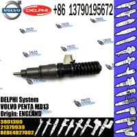 China High Quality 4 pin Diesel Fuel Injector 3801369 Common Rail Injector BEBE4D18002 For VOL Truck PENTA MD13 for sale