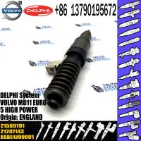 China BEBE4N01001 Diesel Fuel Injector 7421569191 21569191 for VOL TRUCKS FH12 FH13 Engine for sale