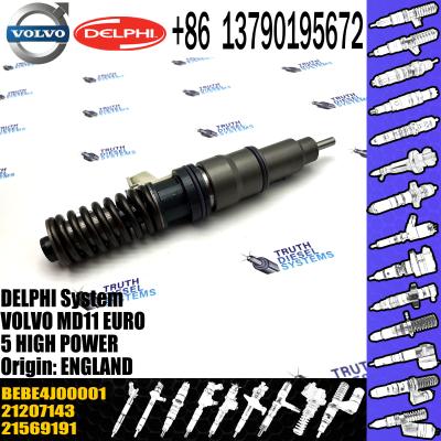 China diesel fuel injector 21569191 21207143 7421207143 21582103 for VOL TRUCKS D11C common rail injector 21569191 for sale