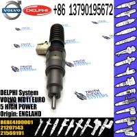 China diesel fuel injector 21569191 21207143 7421207143 21582103 for VOL TRUCKS D11C common rail injector 21569191 for sale