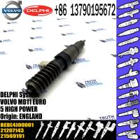 China diesel fuel injector 21569191 21207143 7421207143 21582103 for VOL TRUCKS D11C common rail injector 21569191 for sale