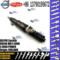 China diesel fuel injector 21569191 21207143 7421207143 21582103 for VOL TRUCKS D11C common rail injector 21569191 for sale