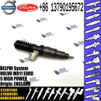 China diesel fuel injector 21569191 21207143 7421207143 21582103 for VOL TRUCKS D11C common rail injector 21569191 for sale