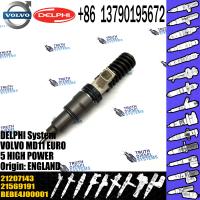China diesel fuel injector 21569191 21207143 7421207143 21582103 for VOL TRUCKS D11C common rail injector 21569191 for sale