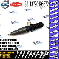 China New Diesel Fuel Injector 21582103 21582103 BEBE4J01001 BEBE4J01001 for VOL MD11 Engine for sale