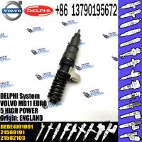 China New Diesel Fuel Injector 21582103 21582103 BEBE4J01001 BEBE4J01001 for VOL MD11 Engine for sale