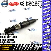 China New Diesel Fuel Injector 21582103 21582103 BEBE4J01001 BEBE4J01001 for VOL MD11 Engine for sale
