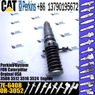 China 7E-6408 for cat 3512 3516 3508 engine excavator fuel injector 7E-6408 diesel fuel injector 0R-3052 for sale