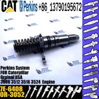China 7E-6408 for cat 3512 3516 3508 engine excavator fuel injector 7E-6408 diesel fuel injector 0R-3052 for sale
