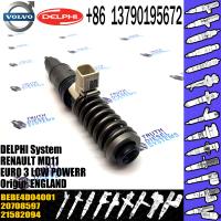 China 4 PINS Fuel Injector 3801432 BEBE4D35001 BEBE4D04001 for  MD11 EURO 3 LOW POWER for sale