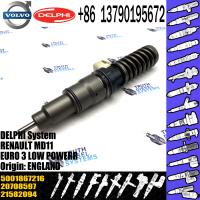 China original Diesel Fuel Injector 21644596 5001867216 7420708597 7421582094 7421644596 E3.18 for VOL  11LTR EURO3 for sale