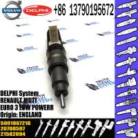 China original Diesel Fuel Injector 21644596 5001867216 7420708597 7421582094 7421644596 E3.18 for VOL  11LTR EURO3 for sale