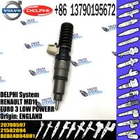 China Diesel Fuel Common Rail Injector 21644596 BEBE4D04001 20708597 For E3.18 E3.0 E3.1 for sale