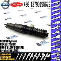China Diesel Fuel Common Rail Injector 21644596 BEBE4D04001 20708597 For E3.18 E3.0 E3.1 for sale