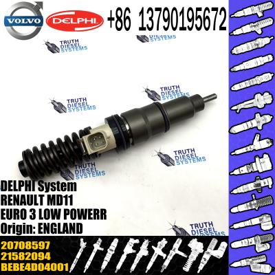 China Diesel Fuel Common Rail Injector 21644596 BEBE4D04001 20708597 For E3.18 E3.0 E3.1 for sale