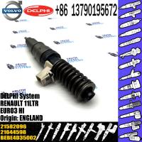China common rail injector 20430583 21582096 For Renualt injector for VOL FH12 FM12 D12D diesel fuel injector 20430583 BEBE4 for sale