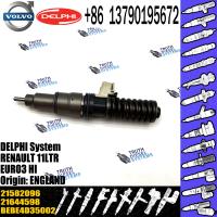 China common rail injector 20430583 21582096 For Renualt injector for VOL FH12 FM12 D12D diesel fuel injector 20430583 BEBE4 for sale