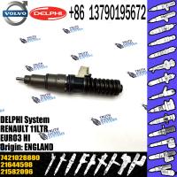 China D11A MD11 Diesel Fuel Injector 21582096 BEBE4D35002 7421028880 74221644598 21582096 for sale