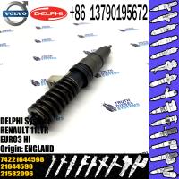 China Diesel Fuel Common Rail Injector 21582096 7421028880 74221644598 For E3.18 E3.0 E3.1 for sale