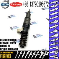 China Diesel engine fuel injector 21582096 BEBE4D35002 for VOL MD11 D11a injector 7421582096 for sale