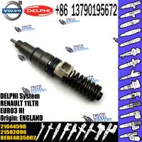 China Diesel Fuel Injector 21644598 BEBE4D35002 BEBE4D16003 20972223 21644598 For FH13 EURO5 2108884 for diesel VOL for sale
